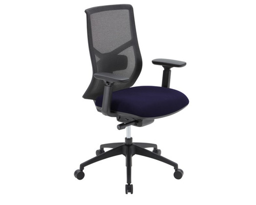 OfficeSource Starlight High Back Max Task Chair with Black Frame and ...